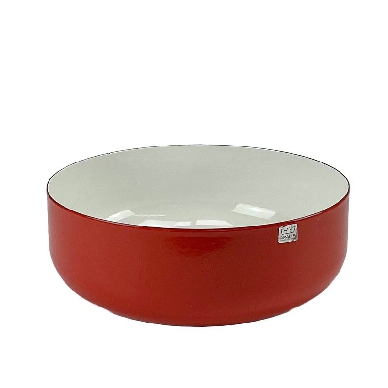 Red Atomic Bowl - Etsy