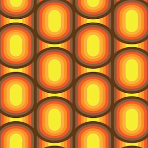 Fabric by the Metre Vintage Iconic 60s 70s Danish Design - Etsy