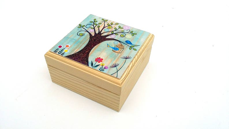 Trinket Box Children's Wooden Trinket Box Small - Etsy