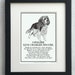 Cavalier King Charles Spaniel Print Illustrated Poem, Dog Owner Gift ...