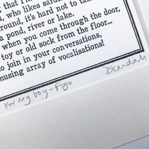 Cockapoo Print: Personalised Illustrated Dog Poem - Etsy