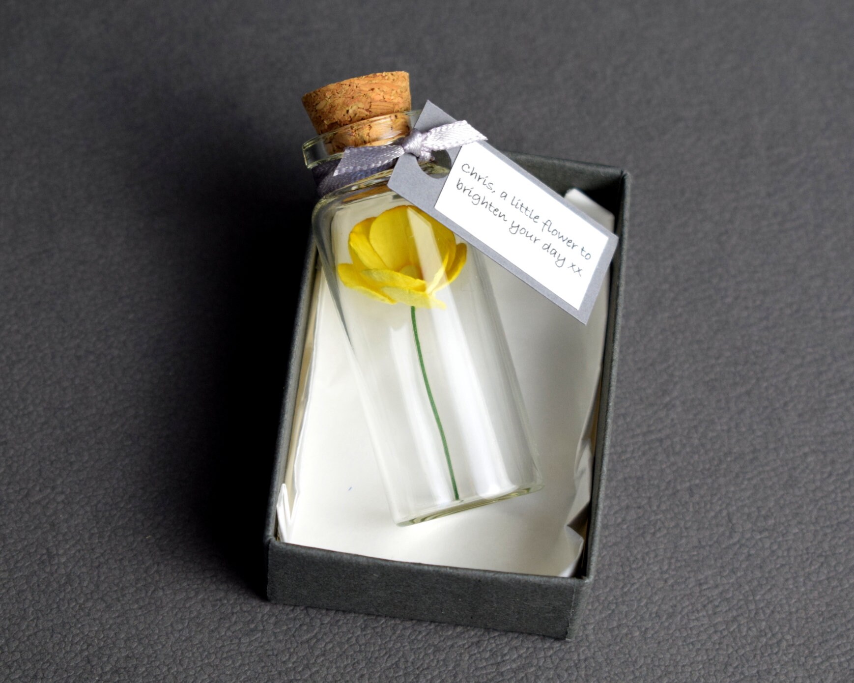 Tiny Buttercup in A Bottle Personalised Gift - Etsy