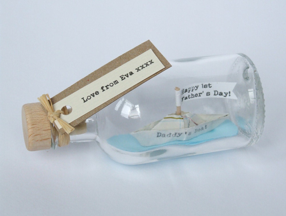 Personalized Ship in Bottle Christmas Travel Gift | Etsy UK