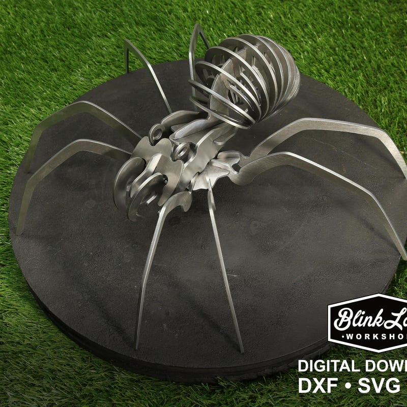 Spider Metal Sculpture - Etsy