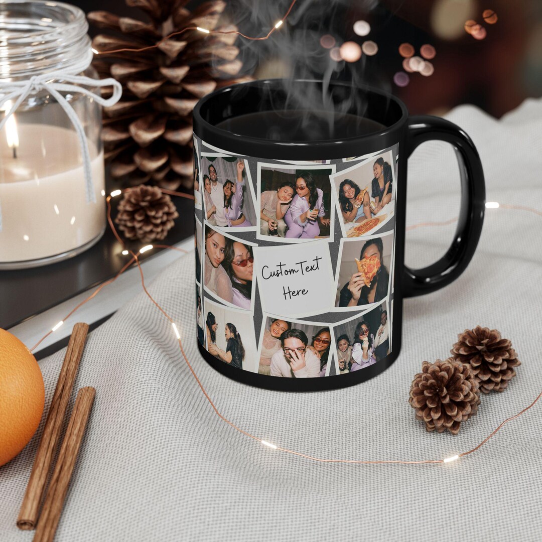 Custom Photo Collage Mug | Personalized Picture Coffee Cup Gift - Etsy
