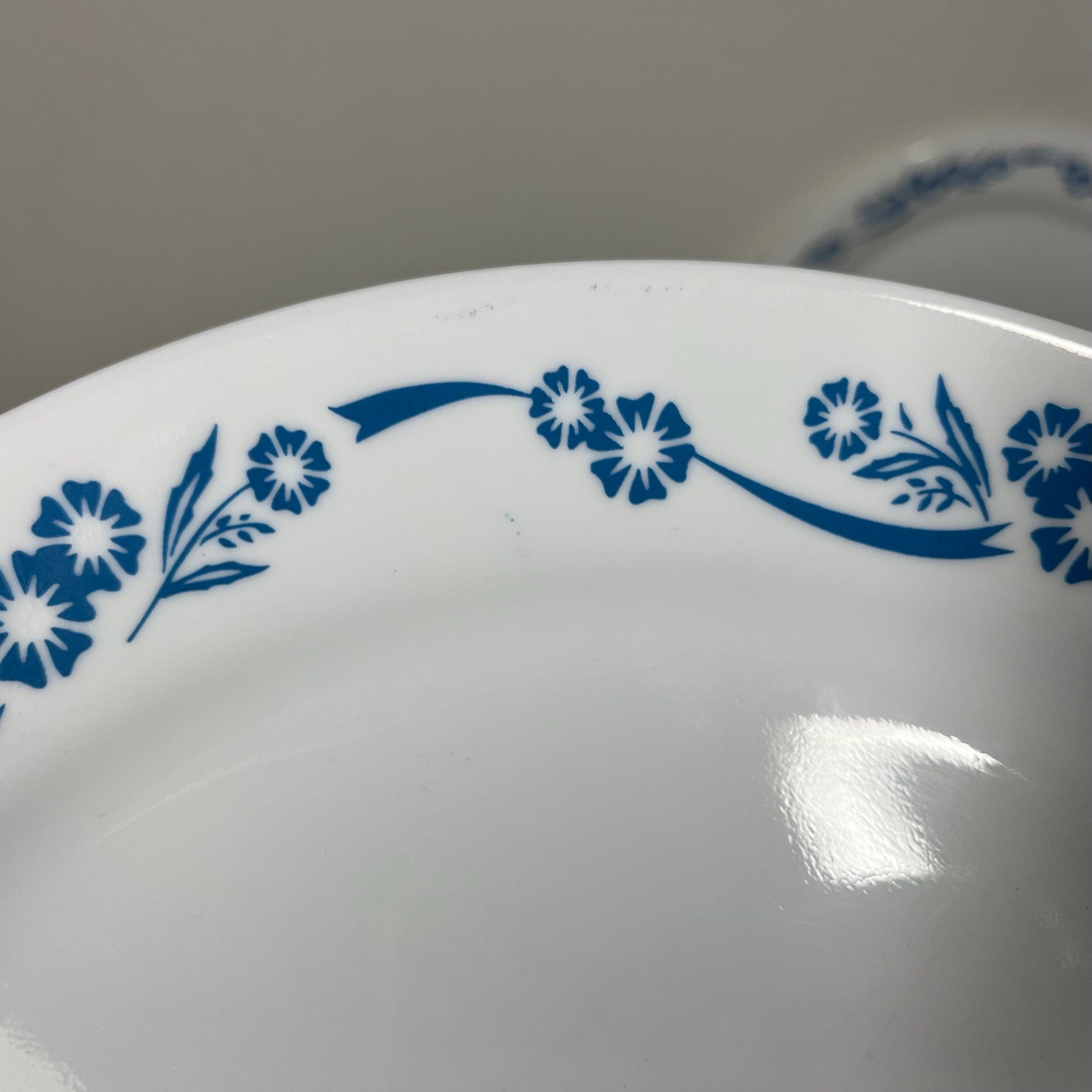 Vintage Corelle Corning Blue Cornflower Dinner Plates Set of - Etsy