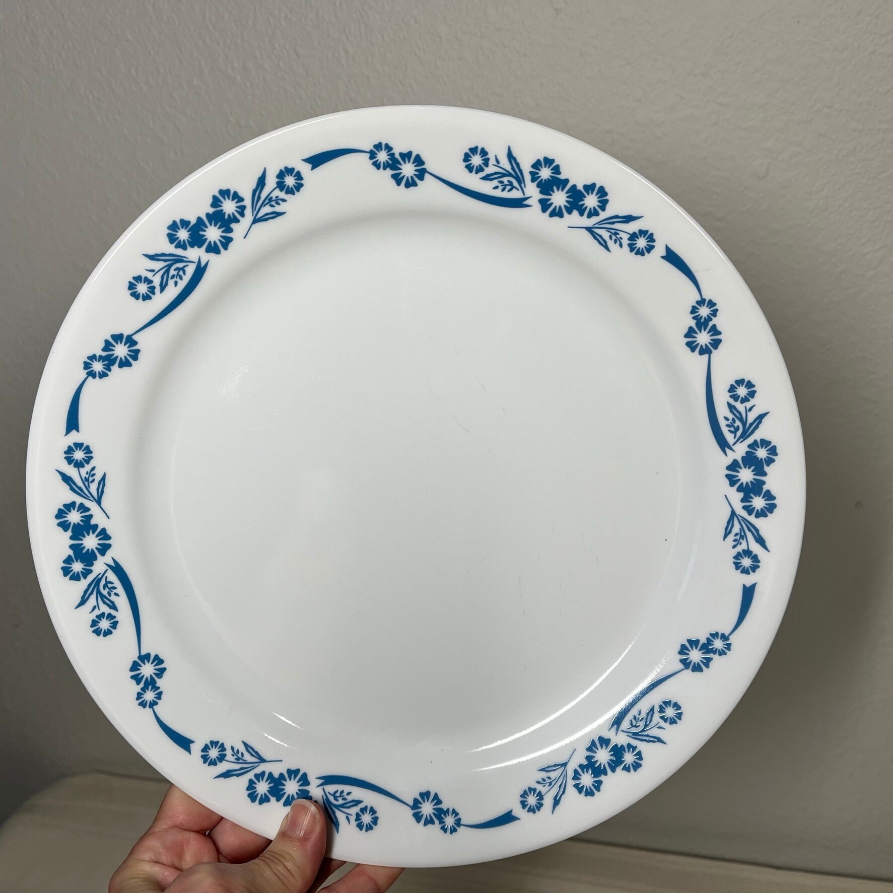 Vintage Corelle Corning Blue Cornflower Dinner Plates Set of - Etsy