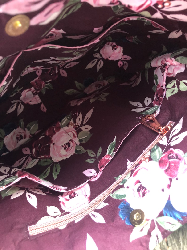 Planner Tote Bag Erin Condren Happy Plum Paper Planner With - Etsy