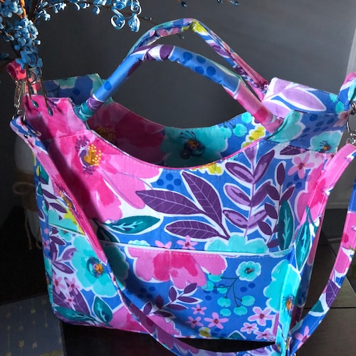 Planner Tote Bag Erin Condren Happy Plum Paper Planner - Etsy