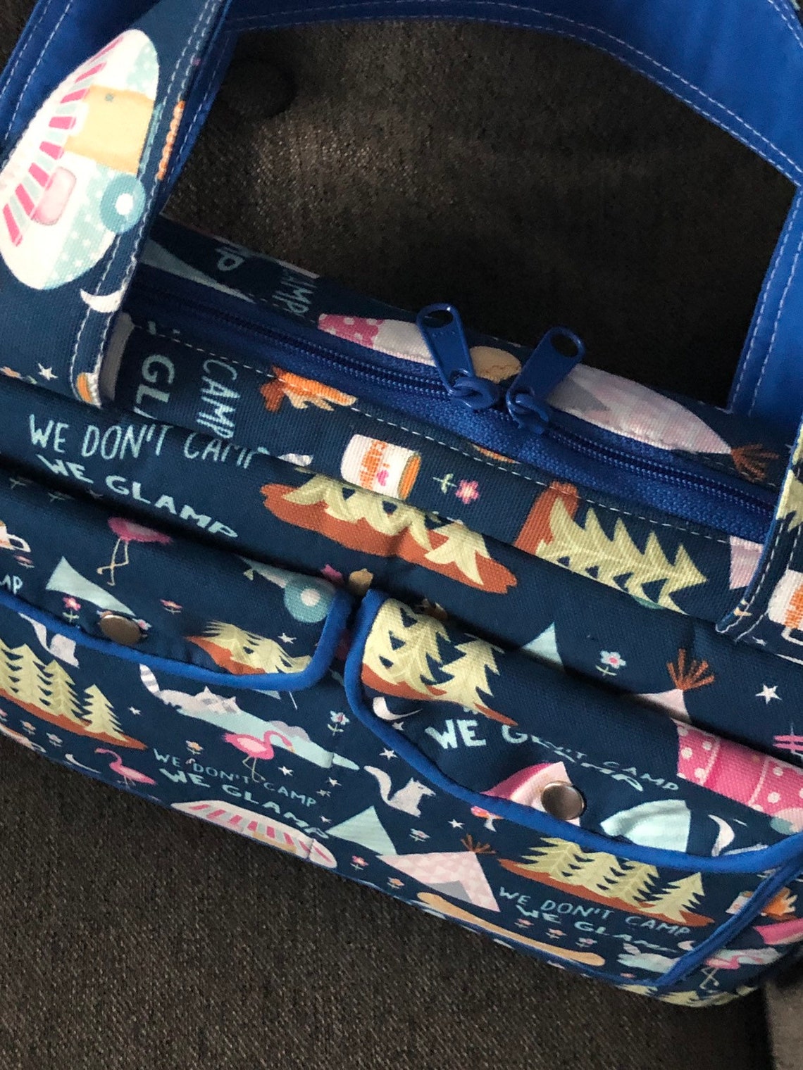 Planner Tote Bag Erin Condren Happy Plum Paper Planner | Etsy