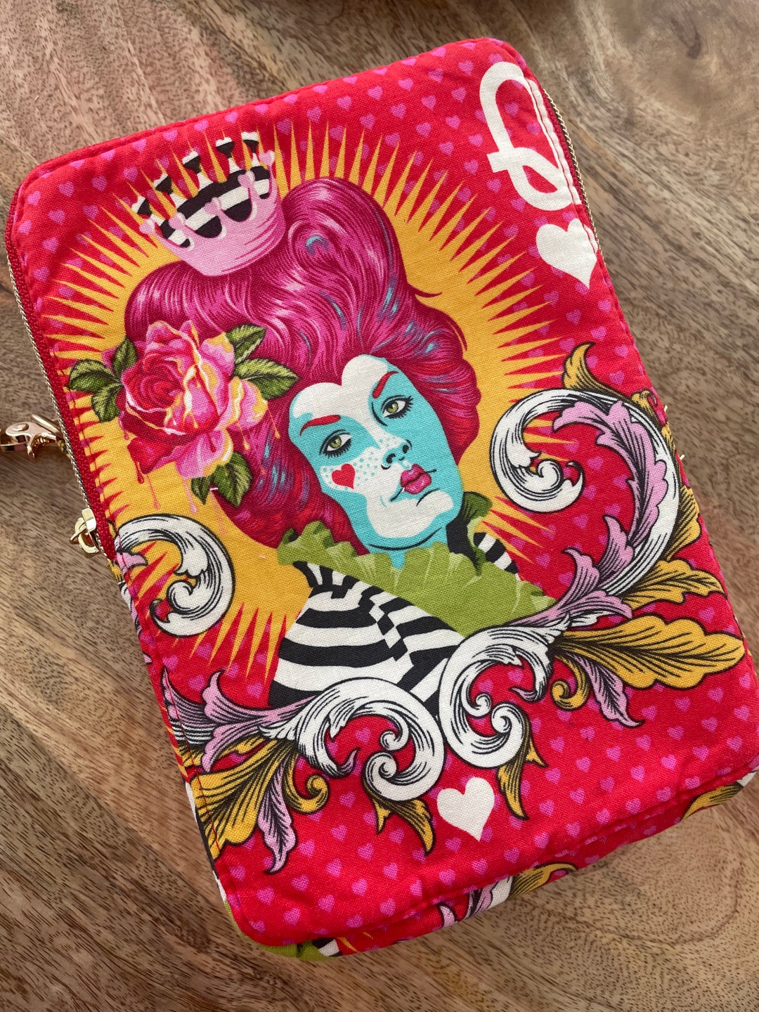 Planner Cover Mini Happy Planner Tablet Case Tula Pink Curiouser and ...