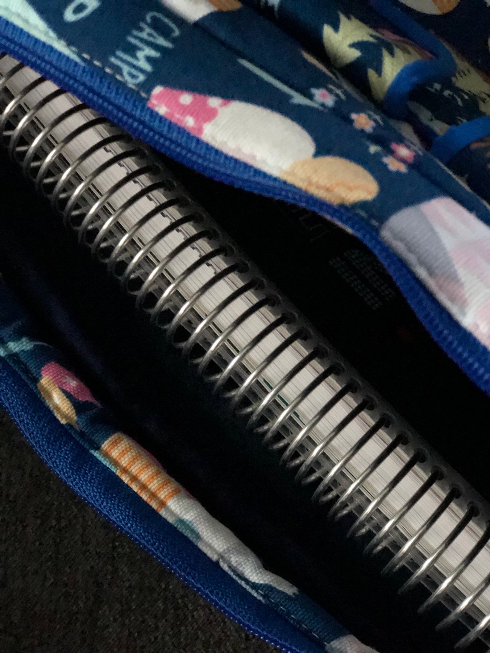 Planner Tote Bag - Erin Condren Happy Plum Paper Planner Zippered Case ...