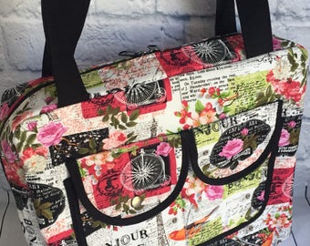 Planner Tote Bag Erin Condren Happy Plum Paper Planner | Etsy