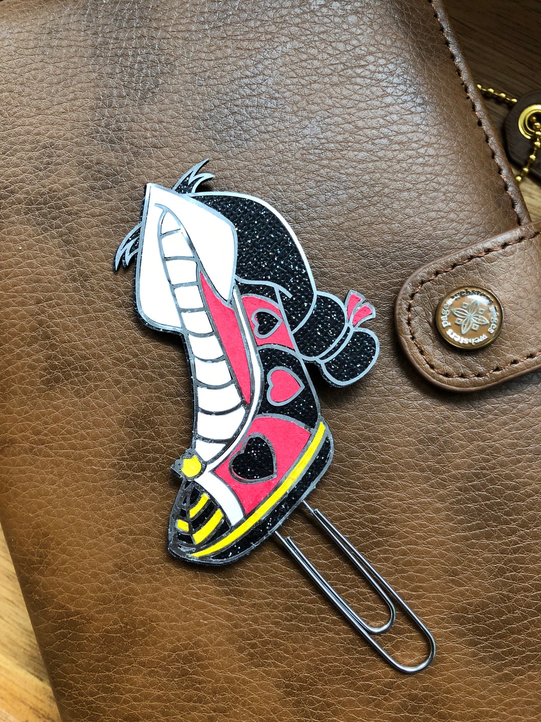 Planner Paper Clips Queen of Hearts Inspired Shoe Planner Clip ...