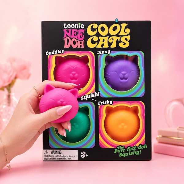 Needoh Squishy Cats - Etsy