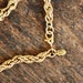 Vintage MONET Rope Chain Necklace Thick Chain Gold Tone 24 1980's ...