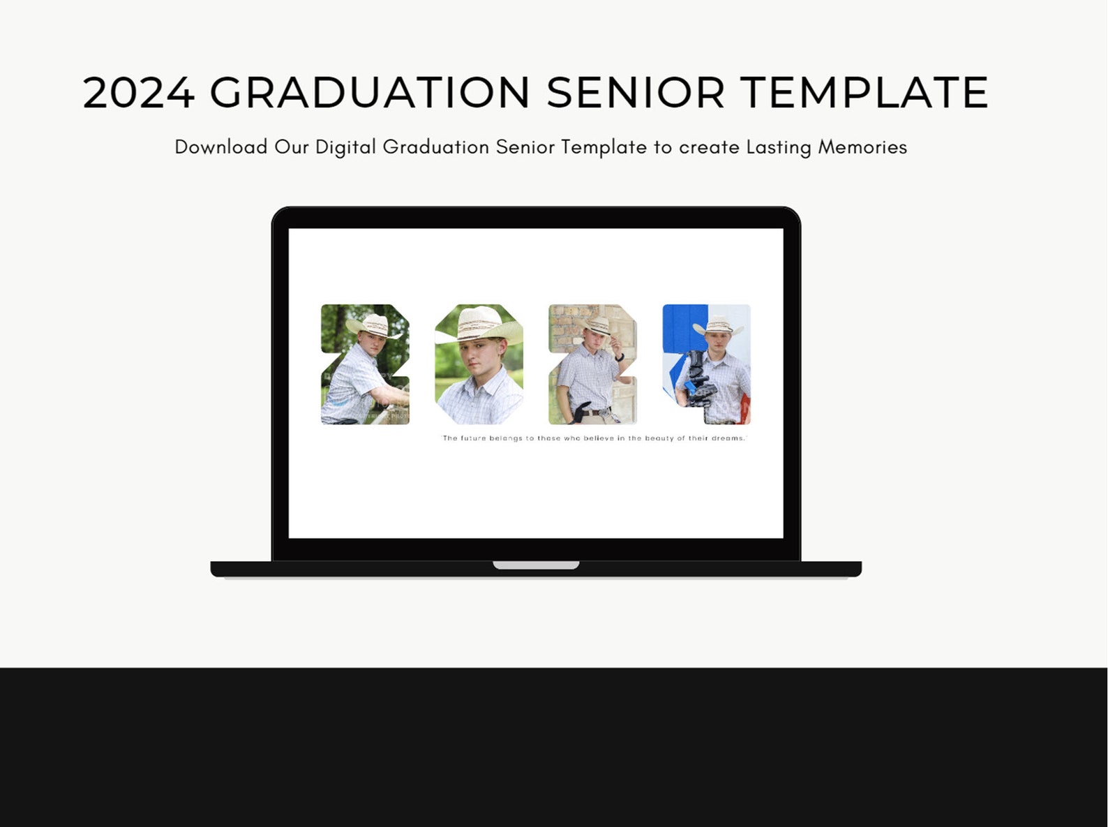 2024 Graduation Senior Template | Class of 2024 | Digital Design ...