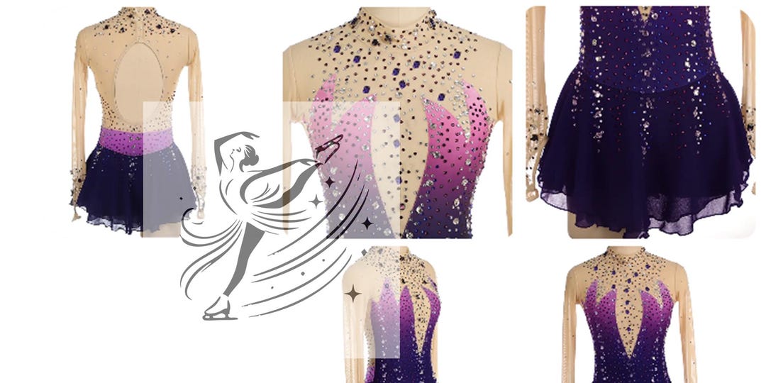 Starlit Majesty – Custom Figure Skating Dress | Ice Dance Costume ...