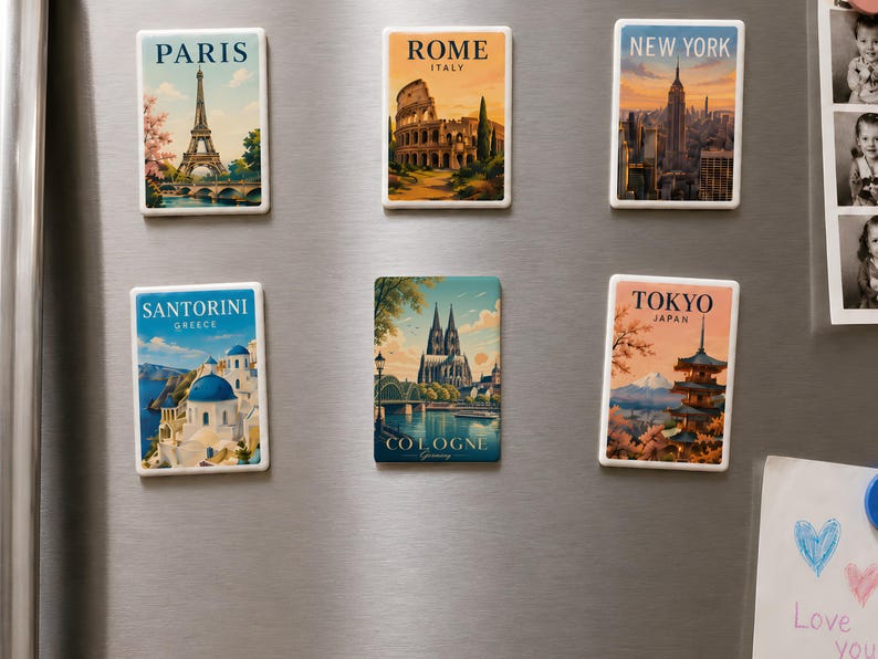 Cologne Cathedral Fridge Magnet, Kölner Dom Souvenir Magnet, Germany ...