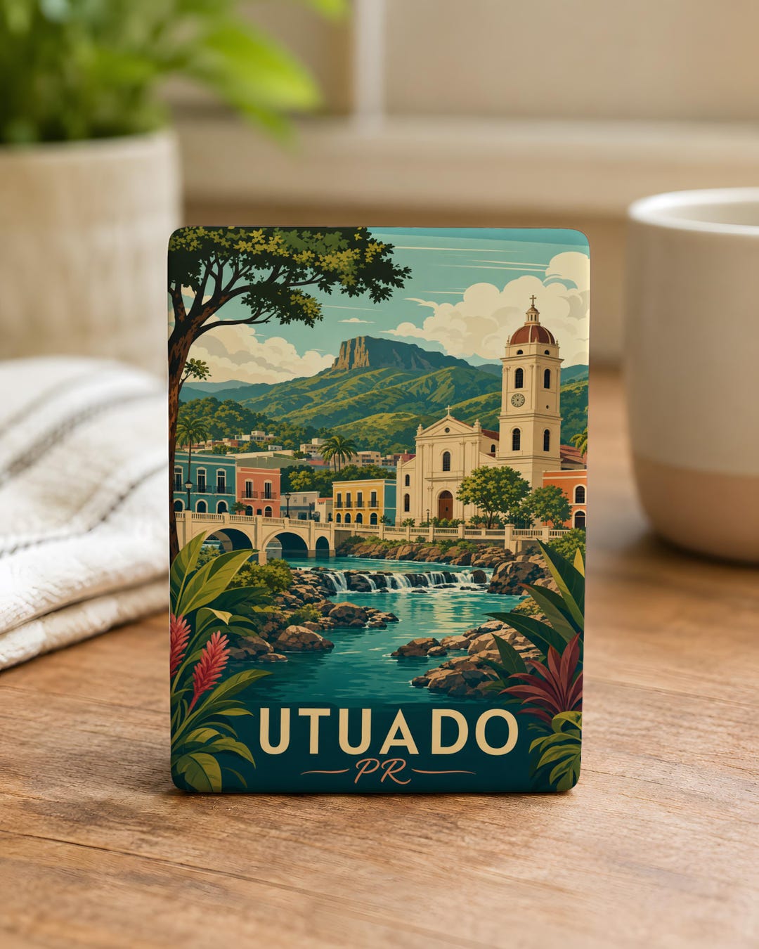 Utuado Puerto Rico Fridge Magnet, Utuado PR Souvenir Magnet, Puerto ...