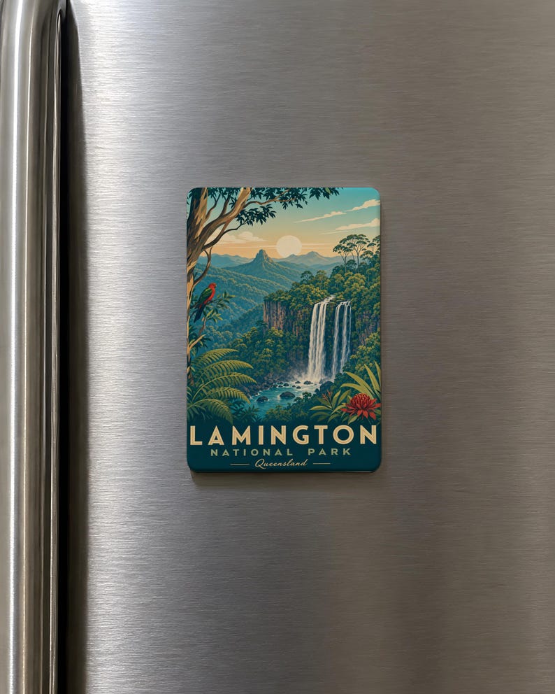 Lamington National Park Fridge Magnet, Queensland Australia Travel ...