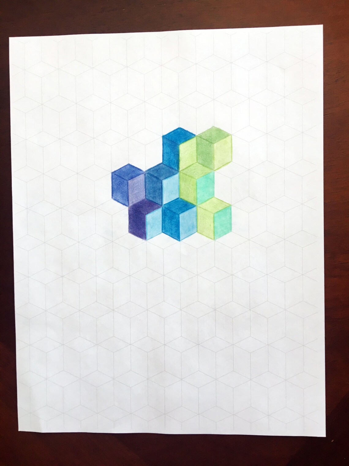 Geometric Box Pattern Coloring Page for Adults - Etsy