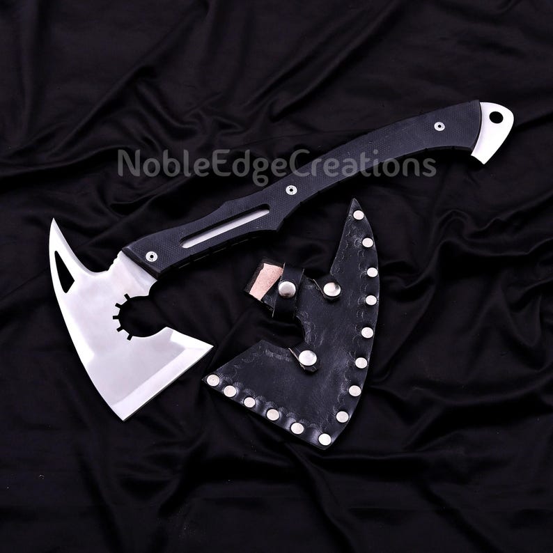 Resident Evil Axe Replica Hatchet – Leon Kennedy RE9 Full Tang Survival ...