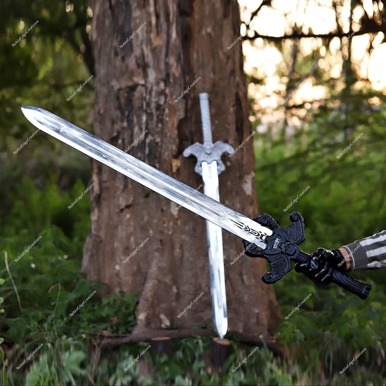 Skeletor Sword Power Sword Replica Set – Evil Villain Cosplay Prop ...