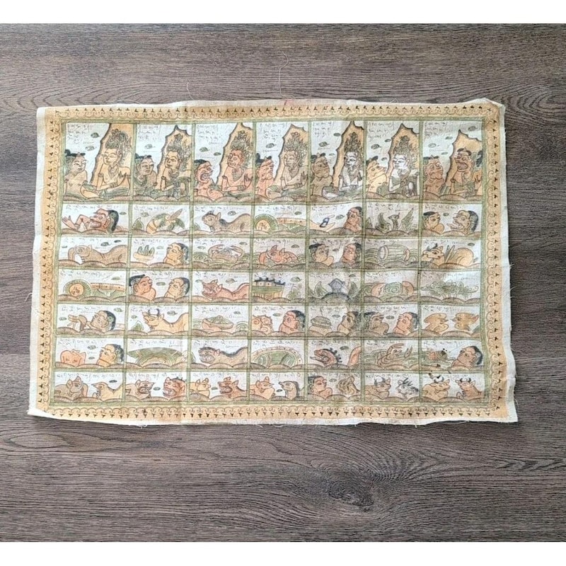 Balinese Kamasan Painting - Etsy