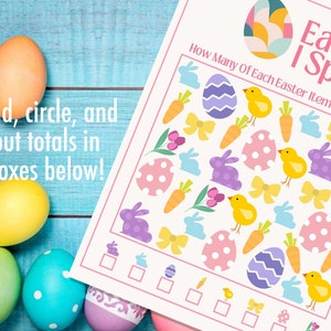 Easter Game Printable Bundle Easter Activity for Kids Easter Games Easter Party Game Printable ...