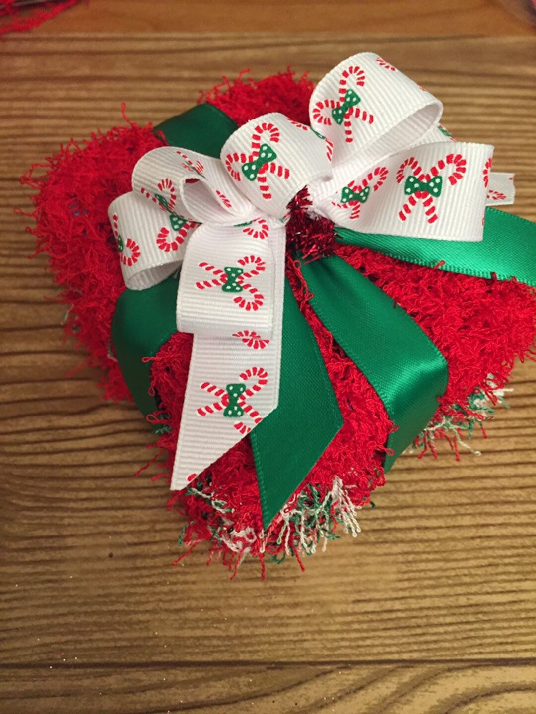 Gift Set Handmade Christmas Sponge Natural Cotton Dishwash Scribbles ...