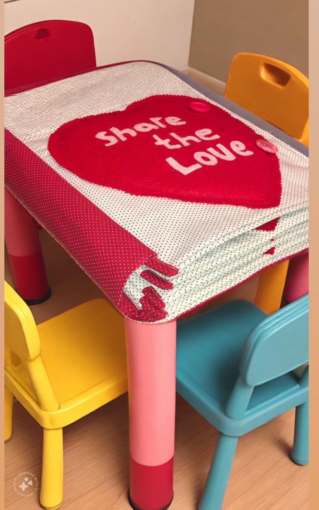 Quiet Time Valentines Day Book Pink Red Hearts Learning While Playing ...