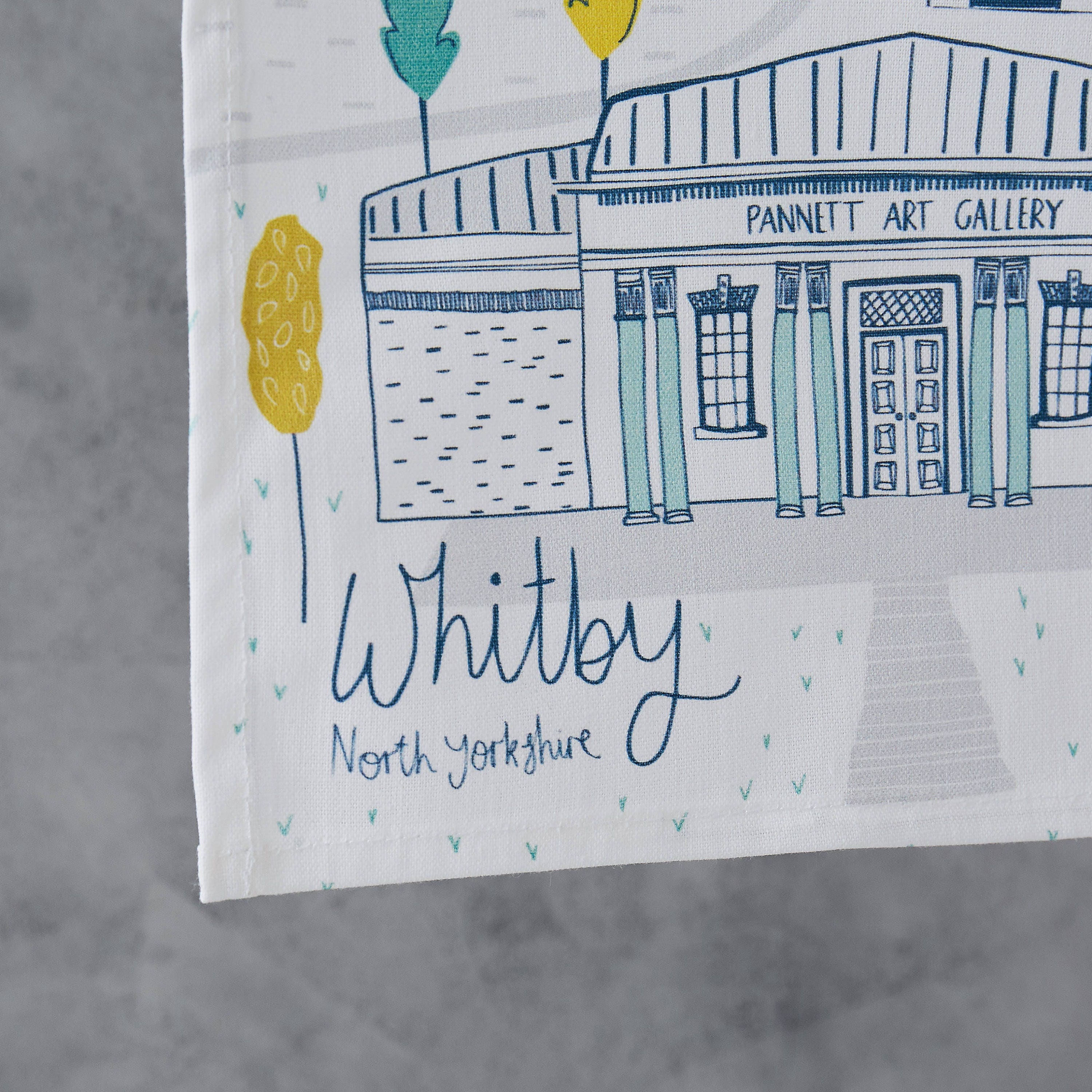 Whitby Tea Towel - Etsy