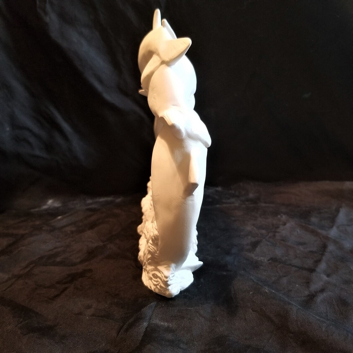 Unpainted Ceramic Bisque Dolphin Arch with Excellent Detail | Etsy