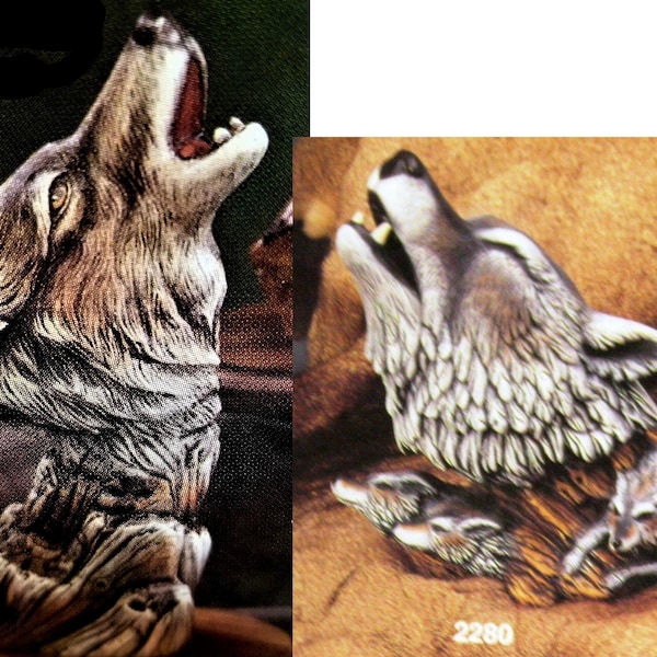 Ceramic Wolf Head - Etsy