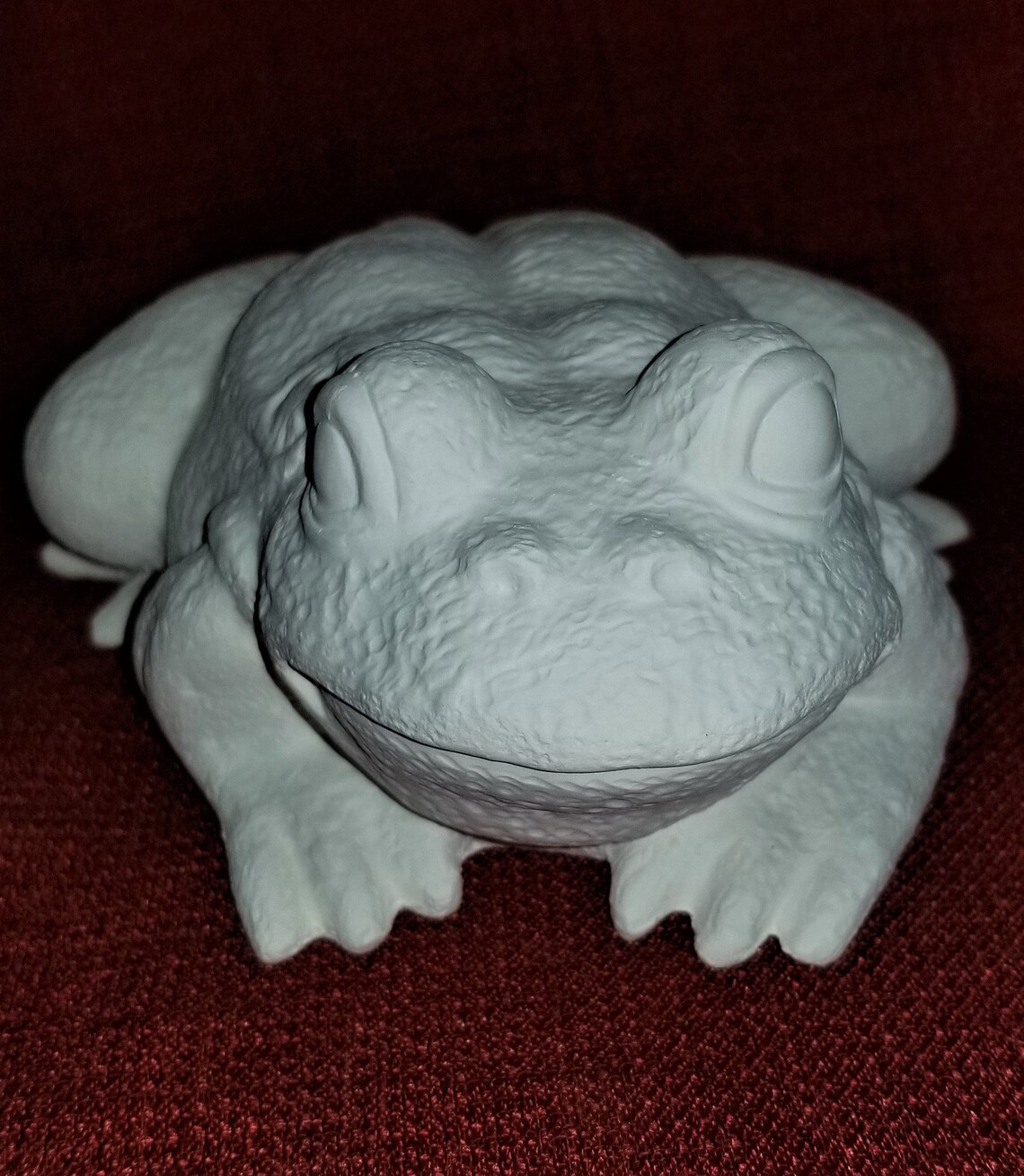 Unpainted Ceramic Bisque Garden Frogs CHOICE Medium or Small - Etsy