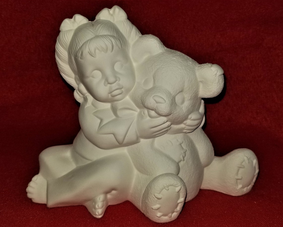 Unpainted Ceramic Bisque African American Boys and Girls Ready to Paint ...