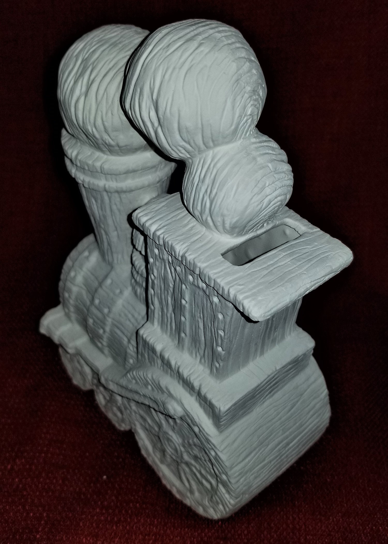 Unpainted Ceramic Bisque Train Engine BANK - DIY Piggy Bank Ready to ...