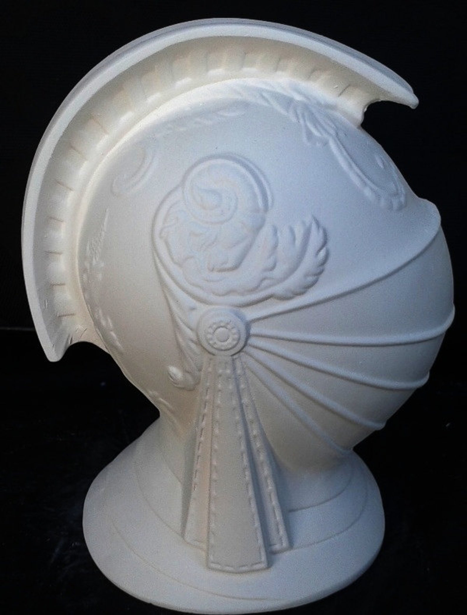 Ready to Paint Medieval Ornate Armor Helmet Visor Unpainted | Etsy