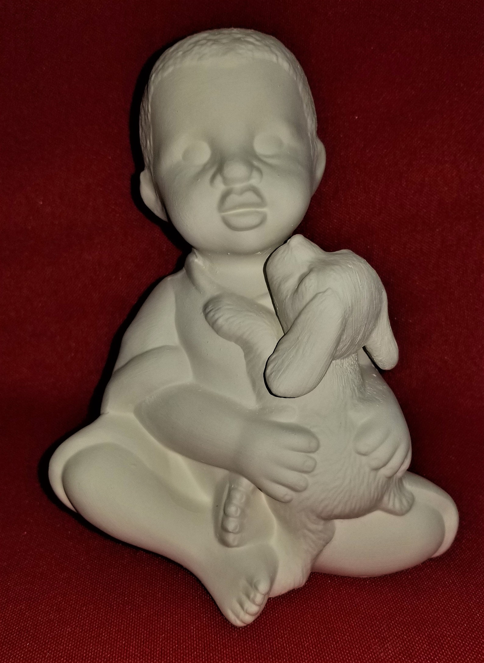 Unpainted Ceramic Bisque African American Boys and Girls Ready to Paint ...