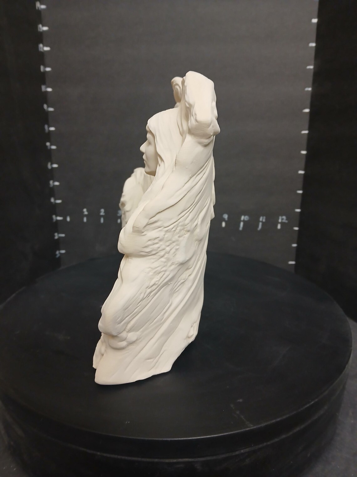 Unpainted Ceramic Bisque Native American Indian Brave W/horse Driftwood ...