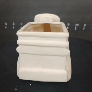 Unpainted Ceramic Bisque Fire Engine Knick Knack Box or Planter Ready ...