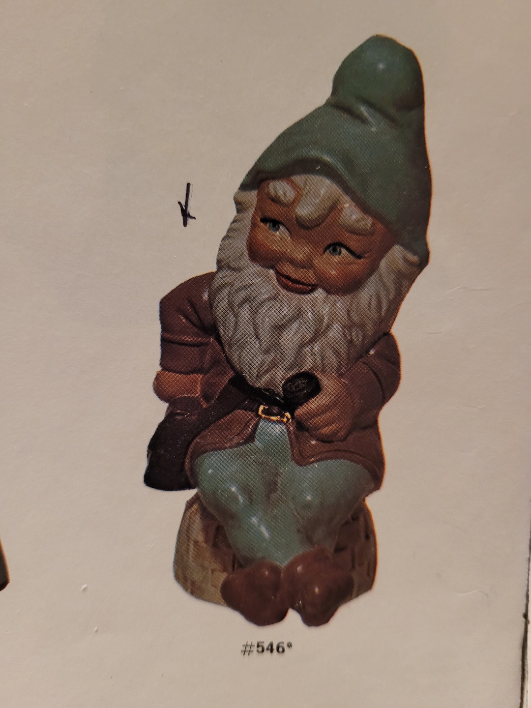 Unpainted Ceramic Bisque Gnome: DIY Fairy Garden Dwarf Ready to Paint ...