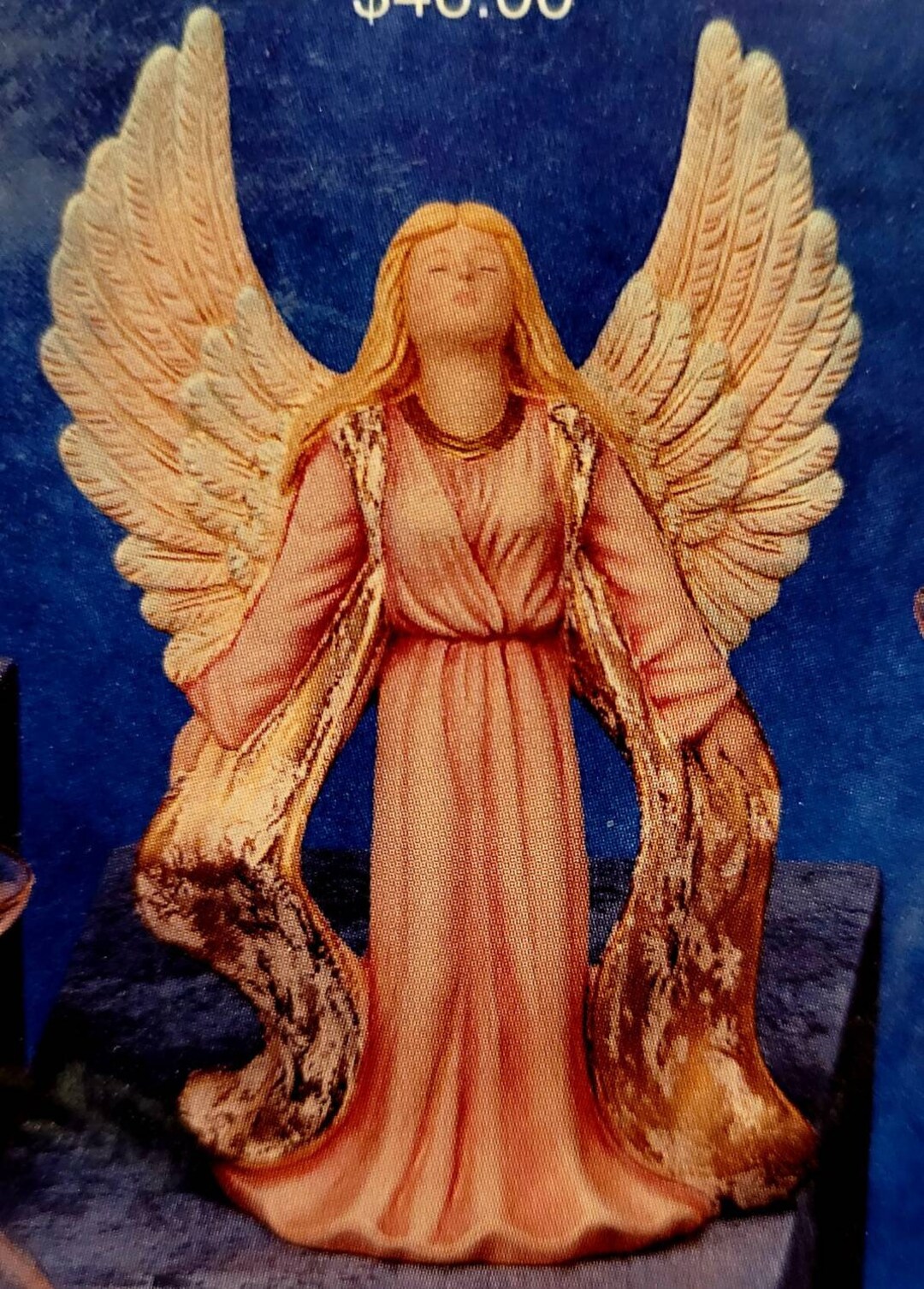 Unpainted Ceramic Bisque Angel Paint Your Own Standing With - Etsy