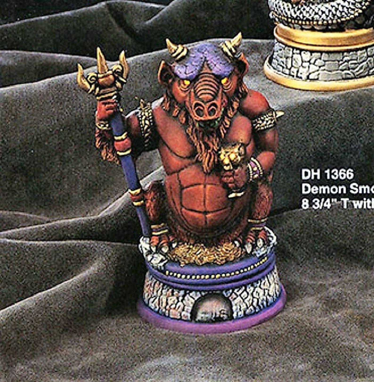 Ready to Paint Demon Smoker Incense Burner Devil Beast | Etsy