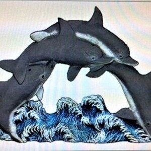Dolphin Arch: Unpainted Ceramic Bisque, Ready to Paint - Etsy