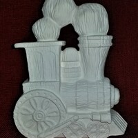 Unpainted Ready to Paint Ceramic Bisque Flatbed for Train - Etsy