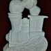 Unpainted Ceramic Bisque Train Engine BANK - DIY Piggy Bank Ready to ...