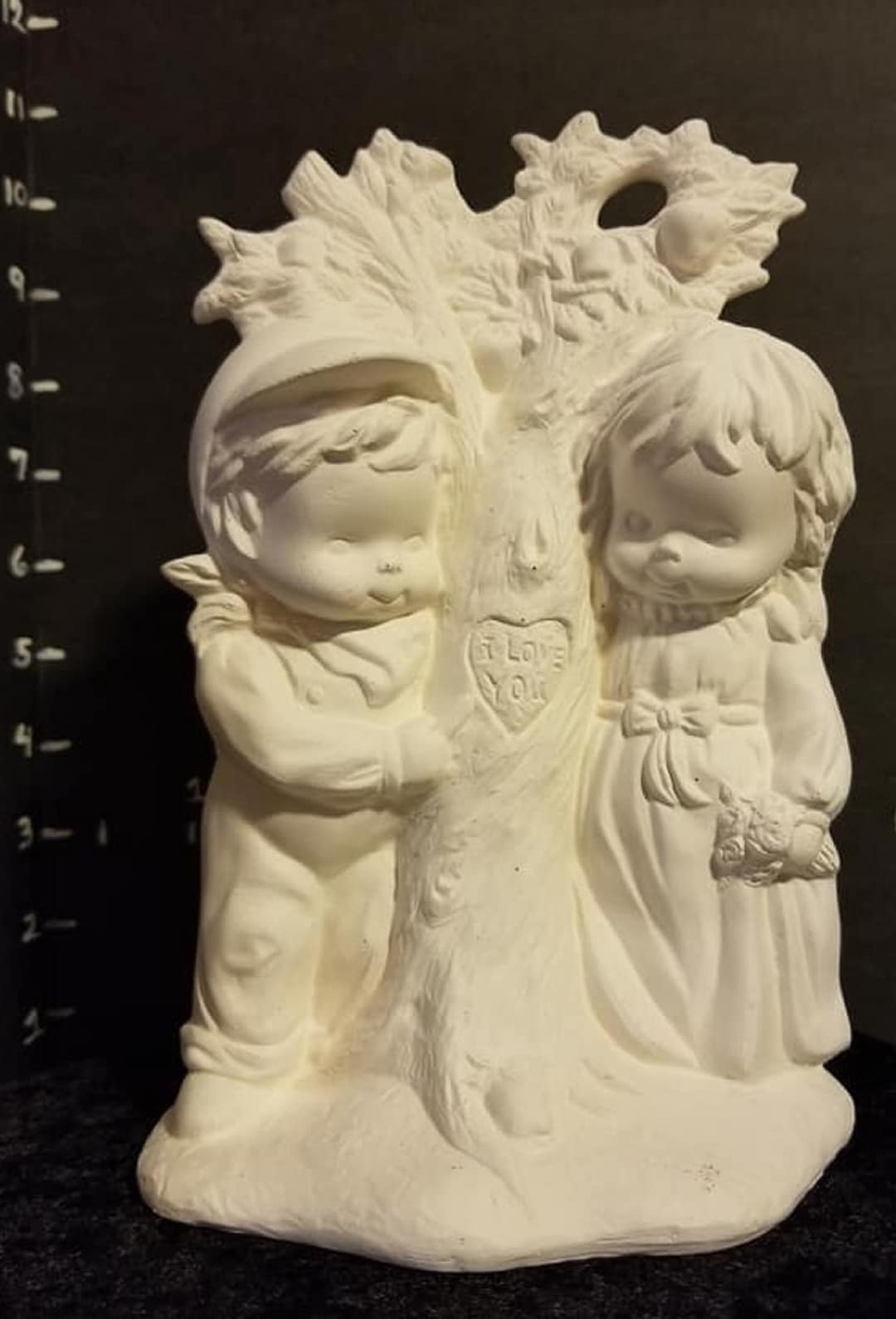 Unpainted Ceramic Valentine Tweens at Love Tree Unpainted Ceramic ...