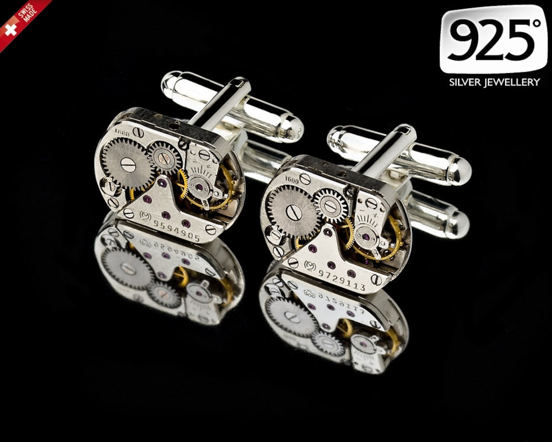 Watch Movement Cufflinks / Steampunk Cufflinks / Watch Cufflinks ...